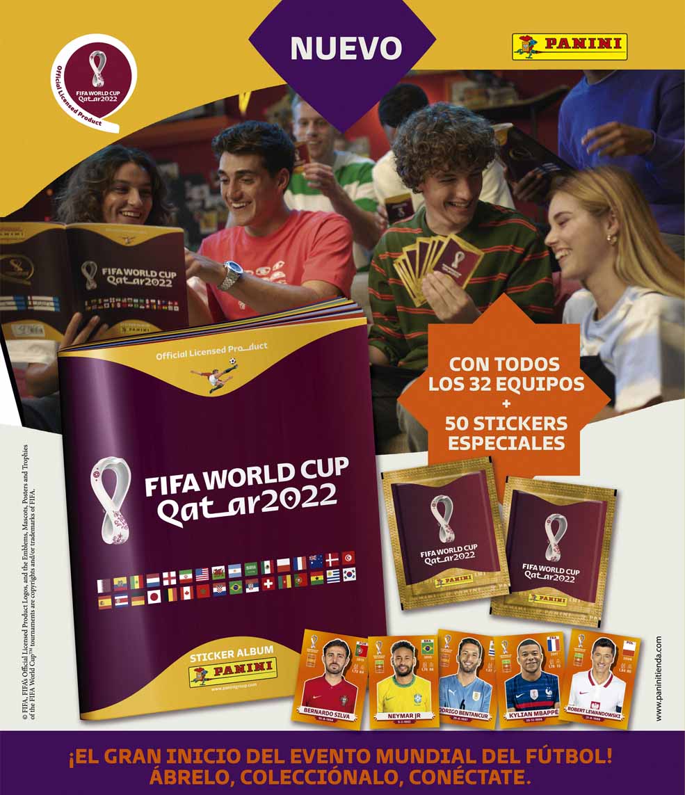 ¡Colecciona el Álbum Qatar 2022 solo con Claro!