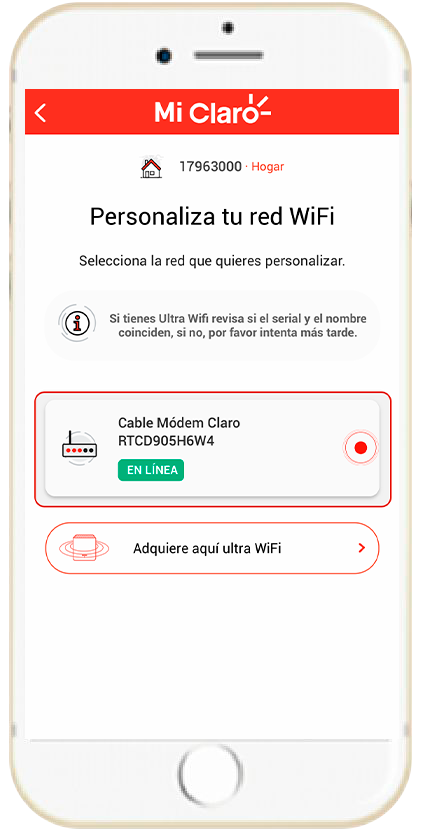 Personaliza tu clave wifi en App Mi Claro | Claro Colombia