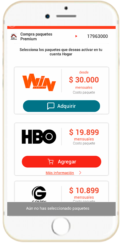 Conoce todo acerca de tus productos Hogar en App Mi Claro