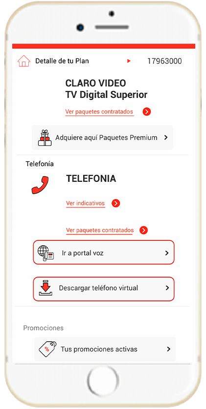 Conoce todo acerca de tus productos Hogar en App Mi Claro