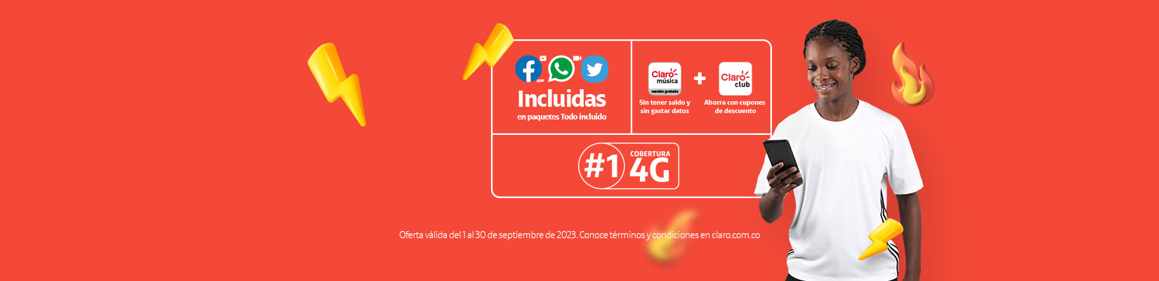 ¡Prepago Claro: Recarga en línea, datos, minutos y más!