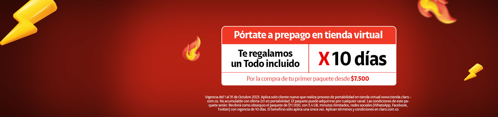 ¡Prepago Claro: Recarga en línea, datos, minutos y más!