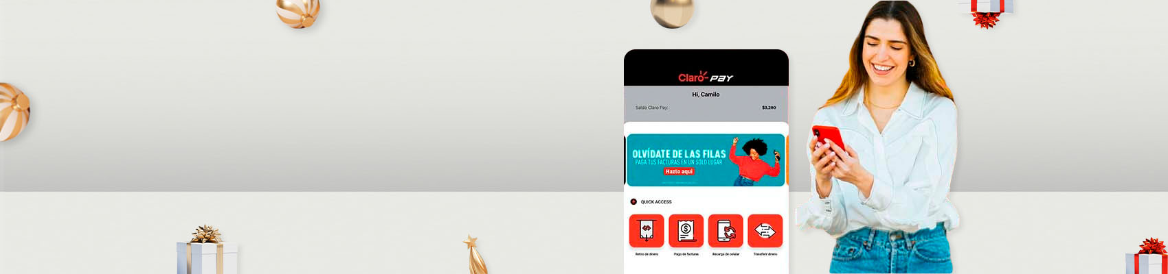 Tú regalas tecnología y ella te da regalos a ti | Claro