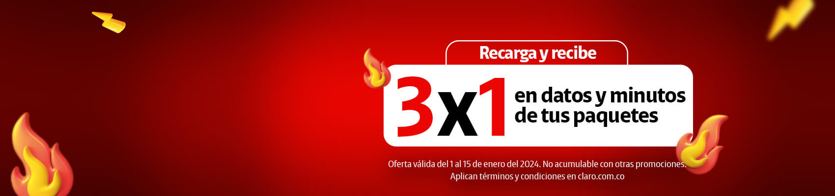 ¡Prepago Claro: Recarga en línea, datos, minutos y más!