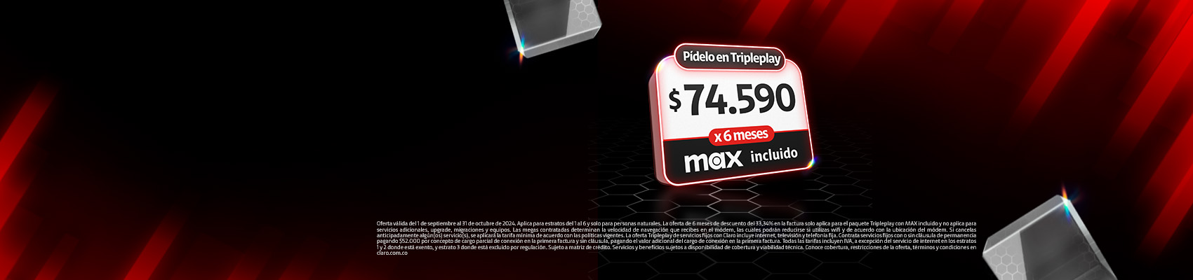 Claro Hogar | Planes de internet, televisión y telefonía