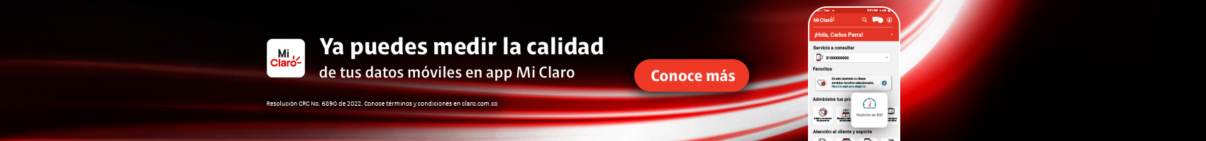 Test de Velocidad de Internet | Claro Colombia