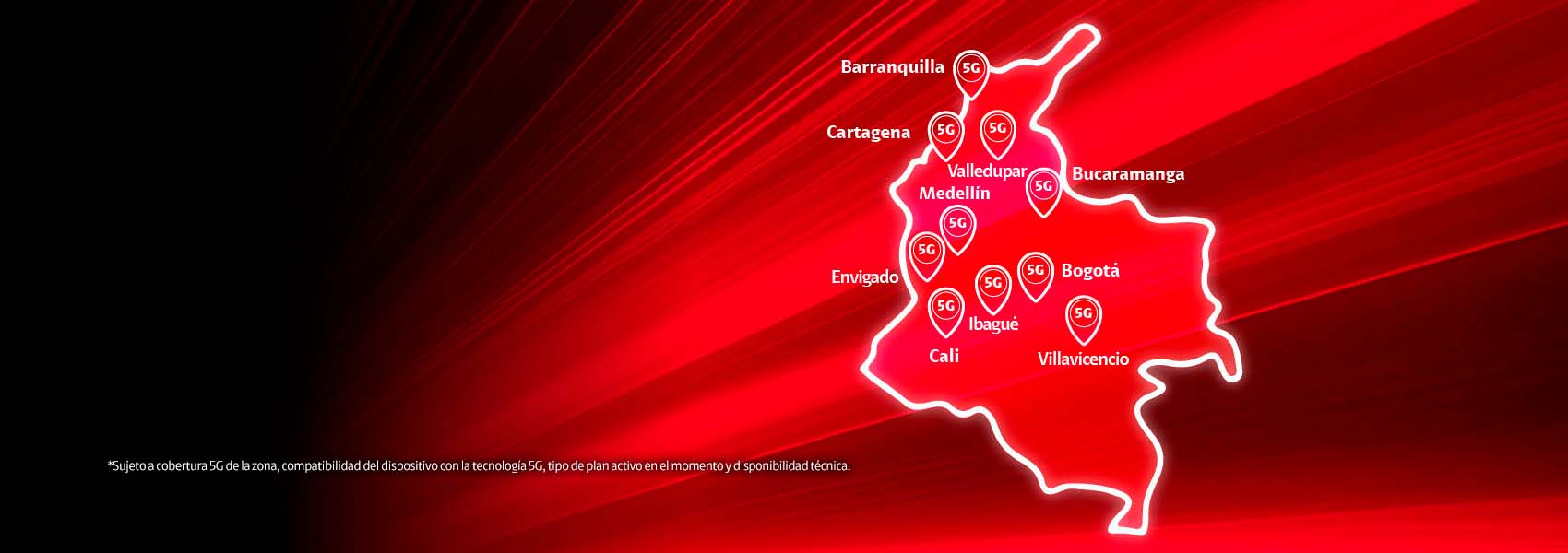 Bienvenidos a la Era de la red 5G | Claro Colombia