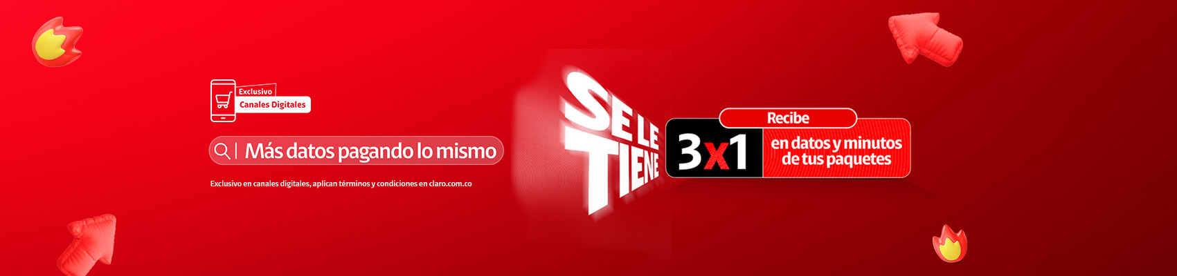 ¡Prepago Claro: Recarga en línea, datos, minutos y más!