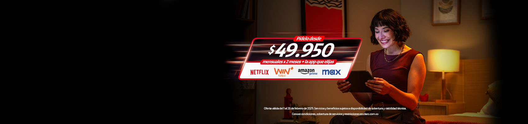 Claro Triple play Planes | TV digital, Internet & Telefonía