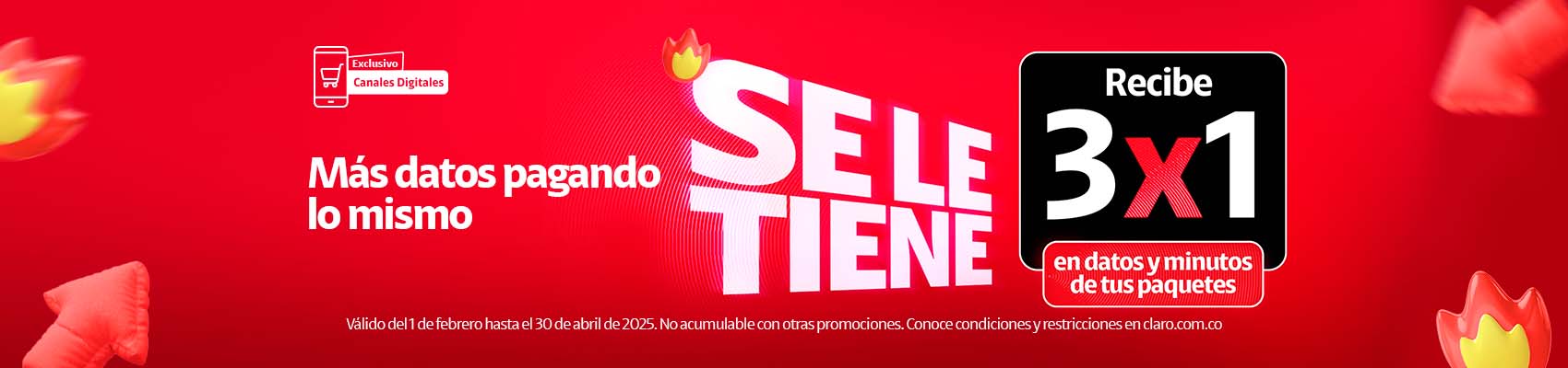 ¡Prepago Claro: Recarga en línea, datos, minutos y más!