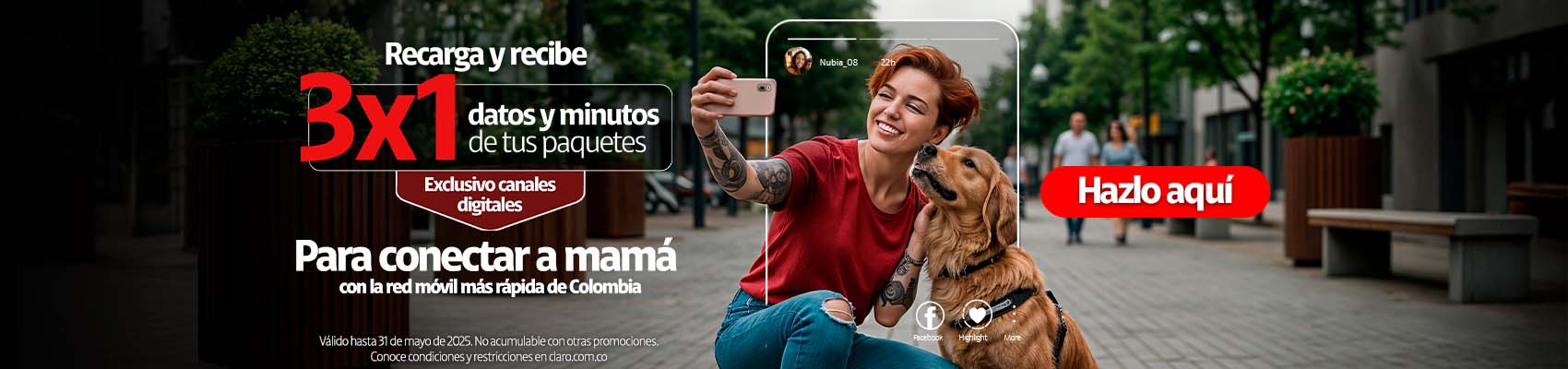 ¡Prepago Claro: Recarga en línea, datos, minutos y más!