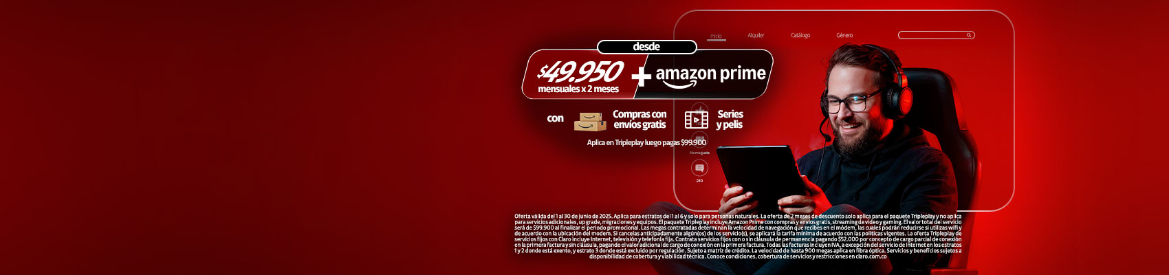 Claro Triple Play Tv Internet Y Telefonía En Casa